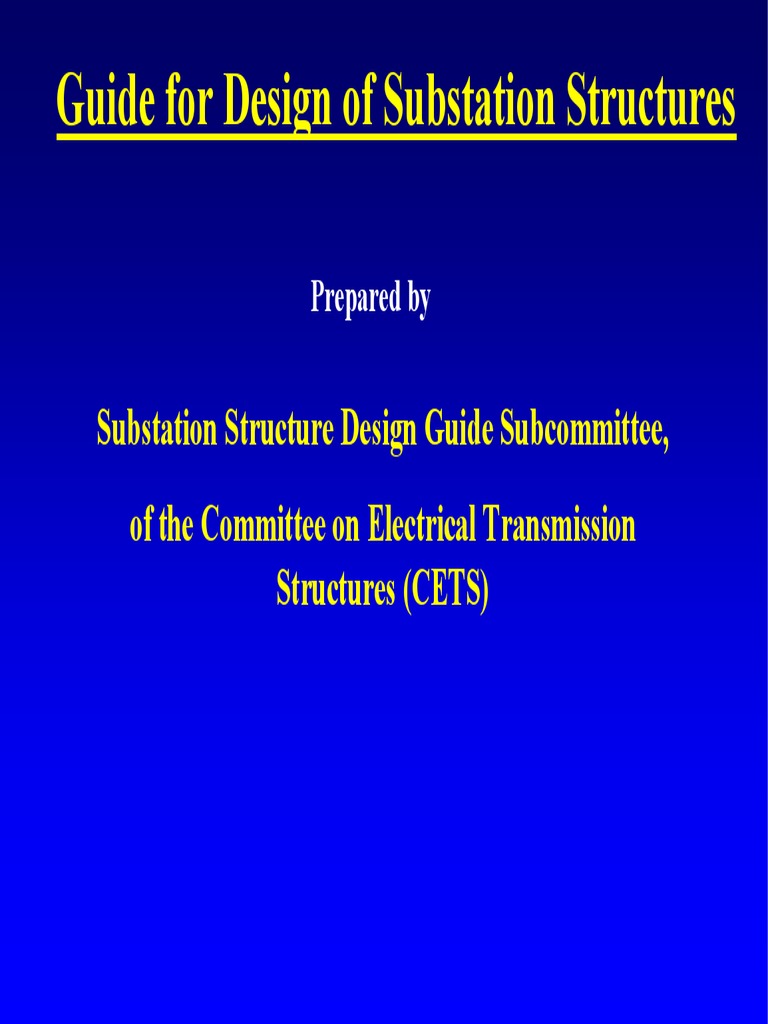 Substation Design PDF | PDF | Electrical Substation | Electric Power ...