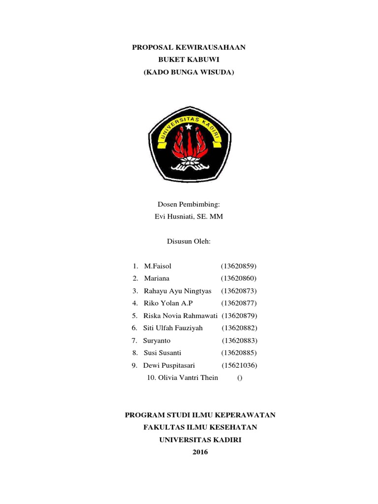 Proposal Buket Kabuwi | PDF | Bisnis