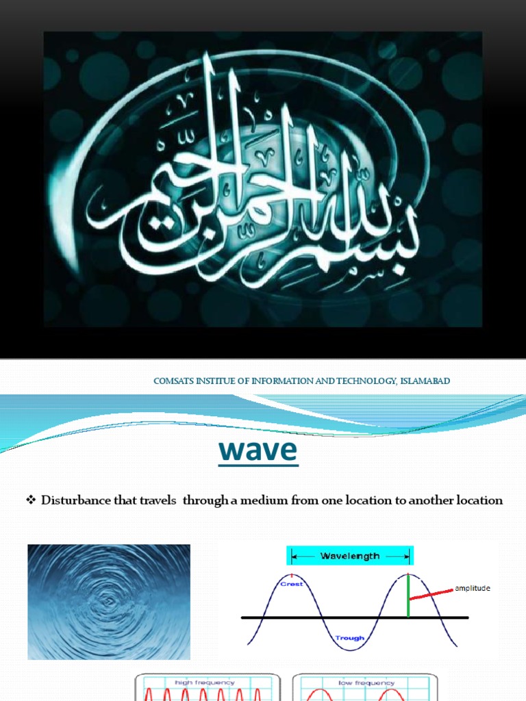 Properties, Types and Applications of Waves | PDF | Waves | Mechanics