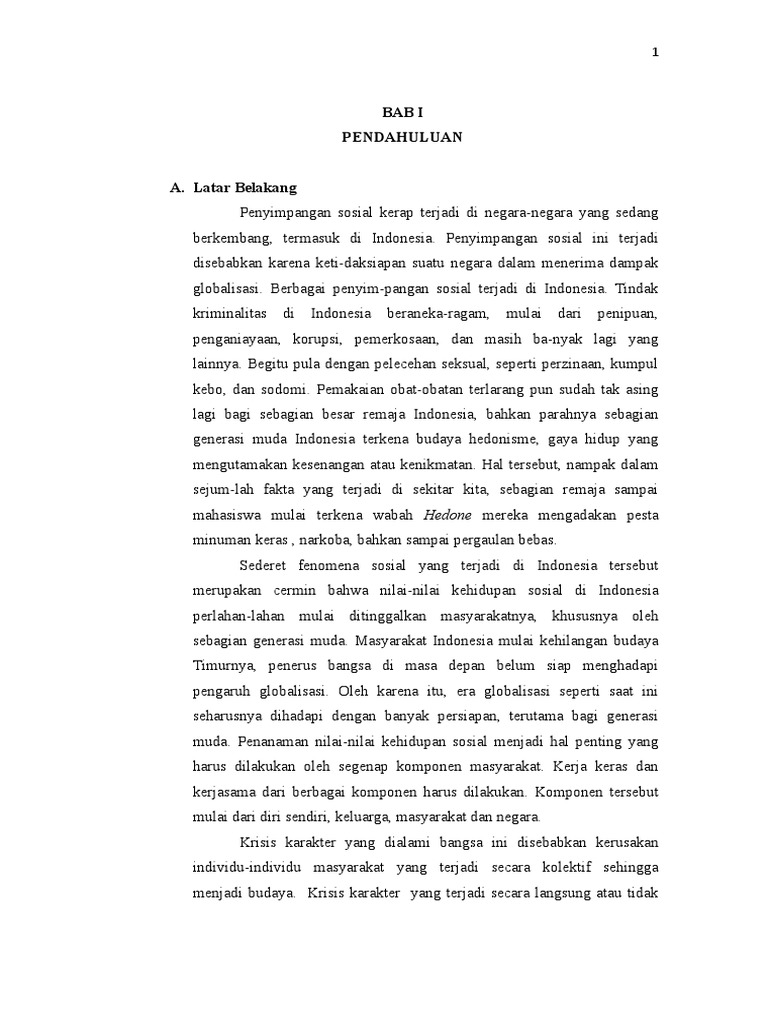 Komponen Karakter Yang Baik | PDF