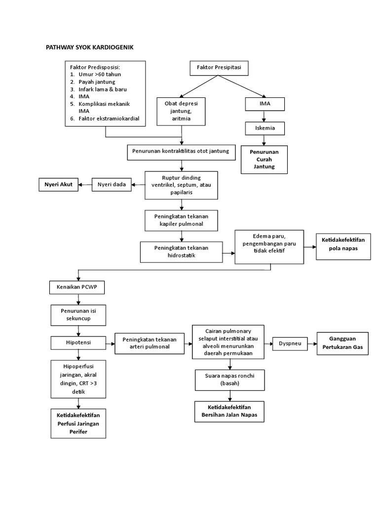 Pathway Syok Kardiogenik | PDF