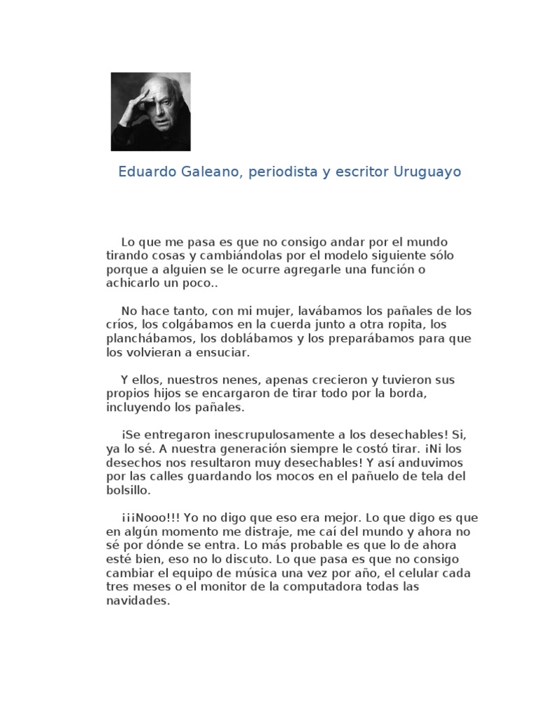 Eduardo Galeano | PDF