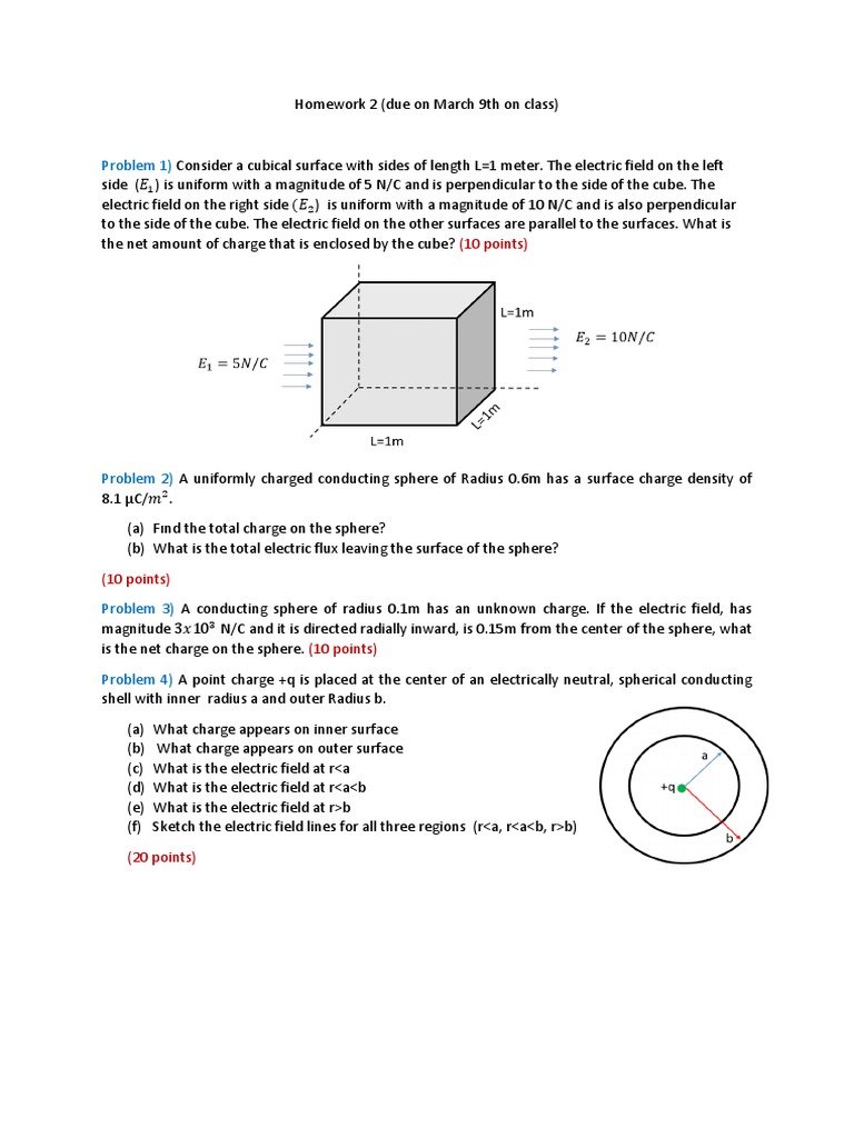 Physic Electric Field Download Free Pdf Electric Field Sphere