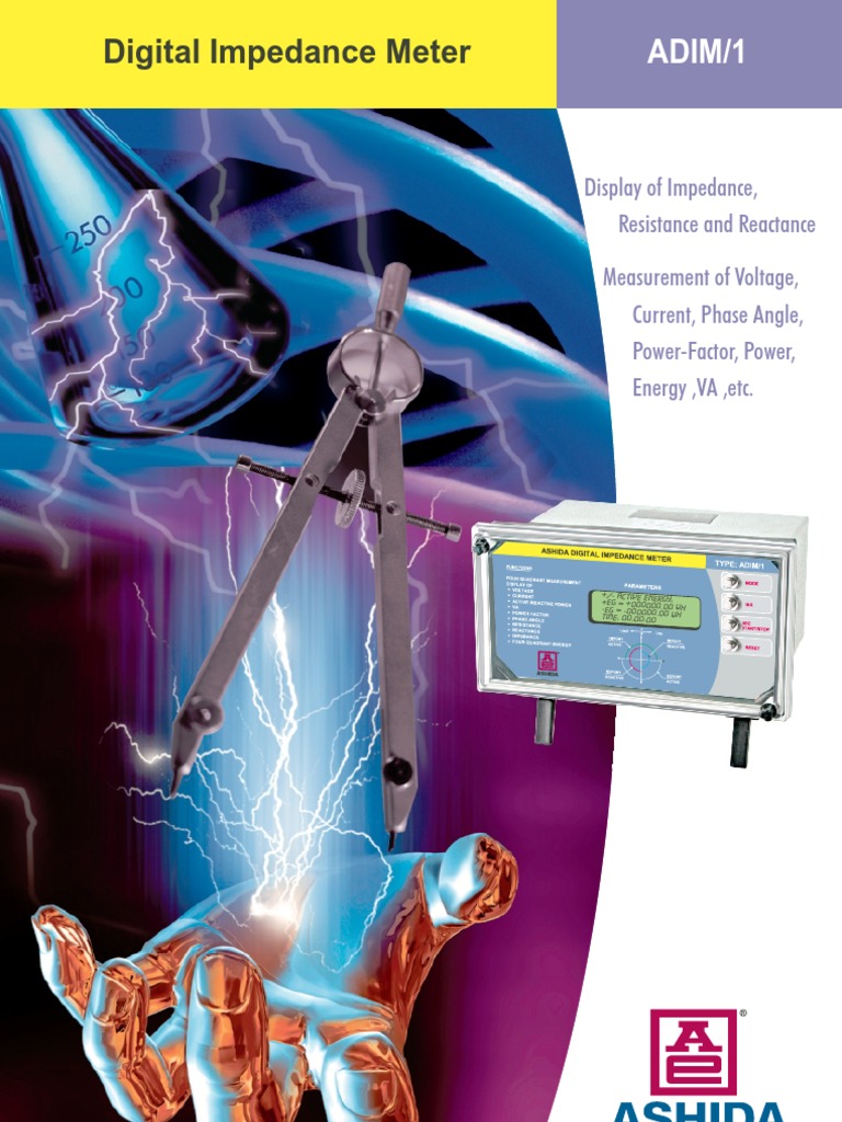 Impedance Meter | PDF | Electrical Impedance | Ac Power