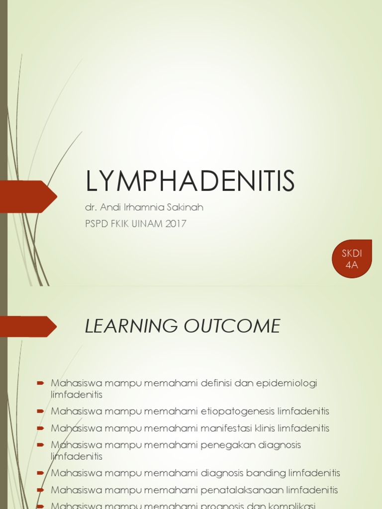 Limfadenitis | PDF | Infection | Tuberculosis