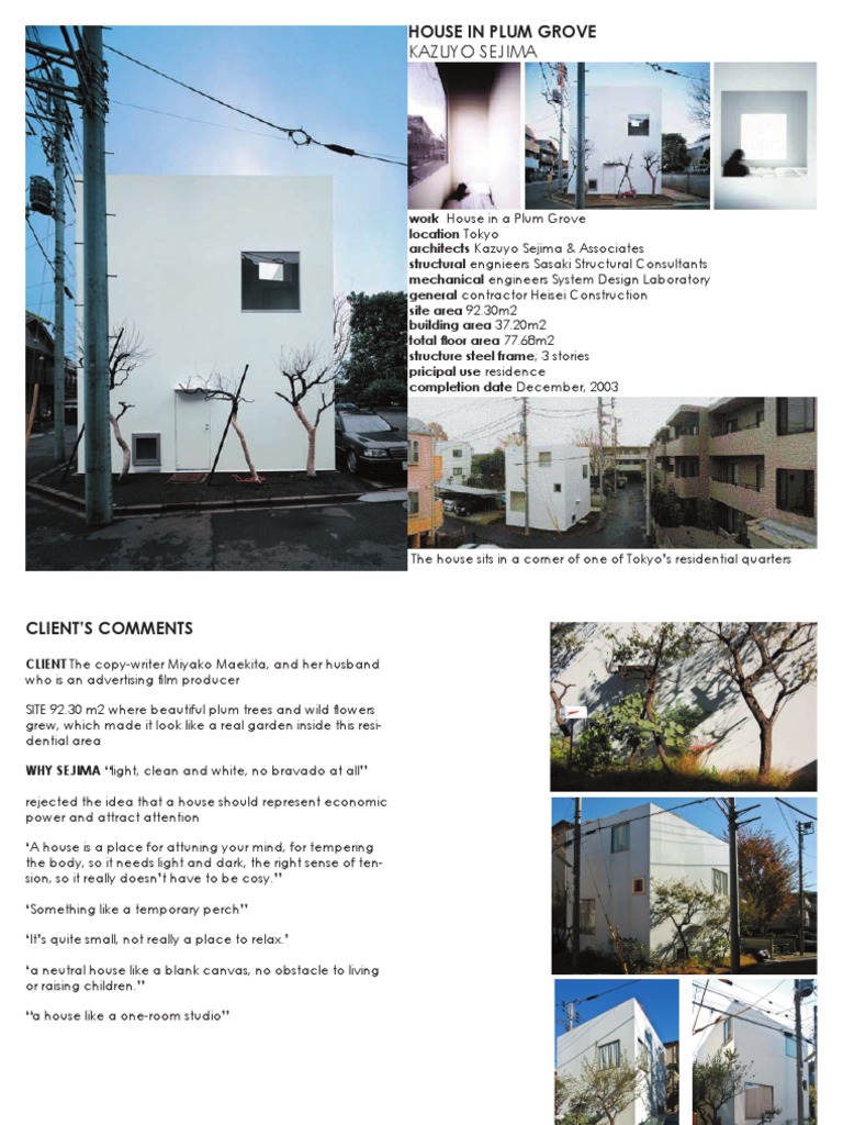 Plum Grove | PDF | Building Technology | Building Engineering