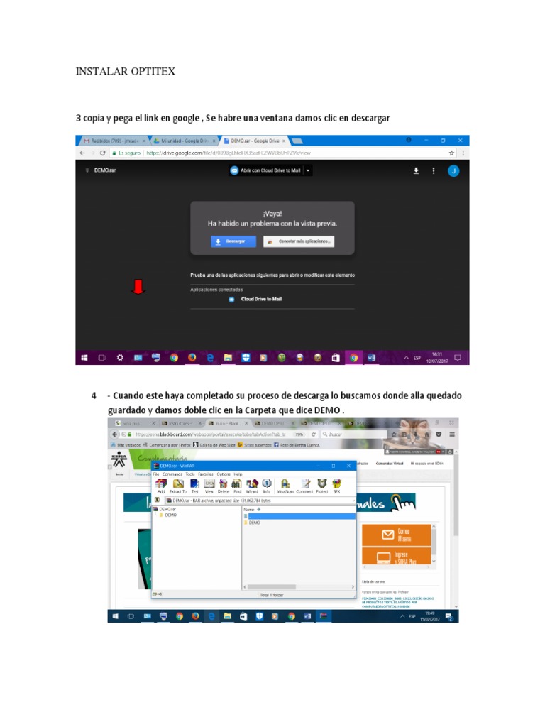 Instalar Optitex Demo Paso A Paso | PDF