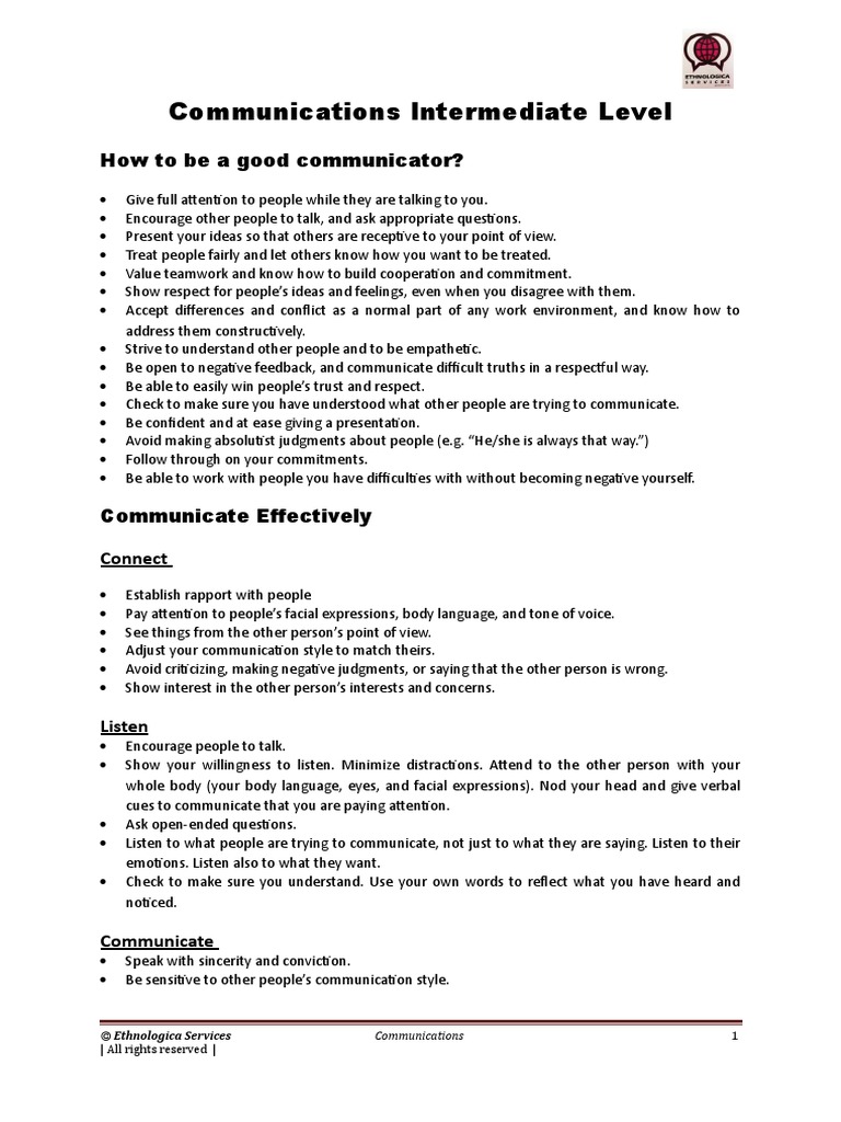 Communication Notes and Qs | PDF | Nonverbal Communication | Body Language