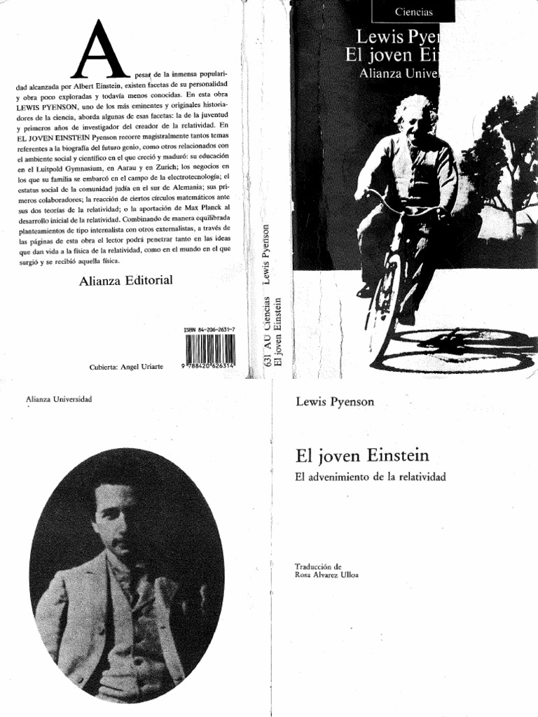 El Joven Einstein - Lewis Pyenson PDF | PDF