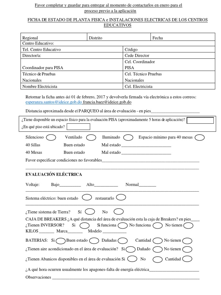 Formulario PISA | PDF | Science | Tecnología (general)