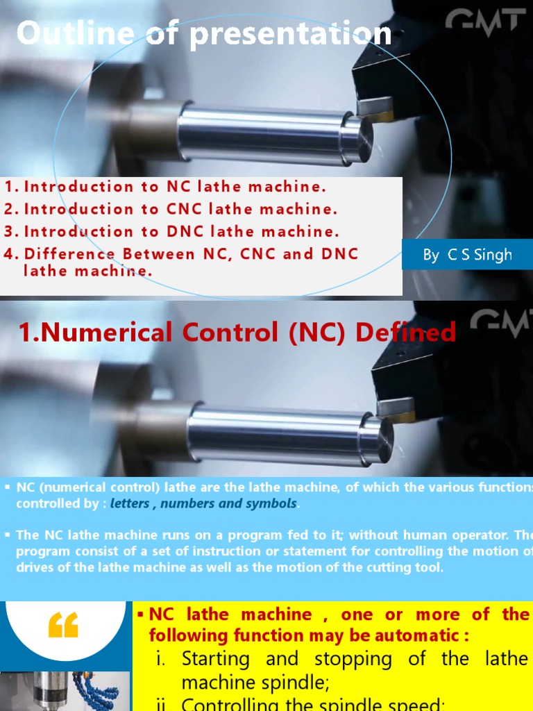Comparison Between NC, CNC & DNC Lathe Machines | Download Free PDF | Numerical Control | Industries