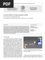Abs Propulsion Shafting Alignment PDF | PDF | Bearing (Mechanical) | Gear