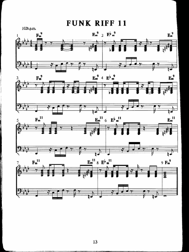 60 of The Funkiest Keyboard Riffs (Gesleept) 1 PDF | PDF