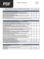 Formato de Auditoria Interna Clase Hoy | PDF | Auditoría | Business