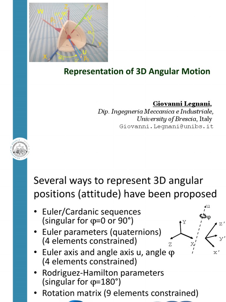 Angular Conventions | PDF | Quantity | Classical Mechanics