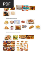 Lista de Alimentos o Comidas Contables e Incontables | PDF | Sustantivo ...