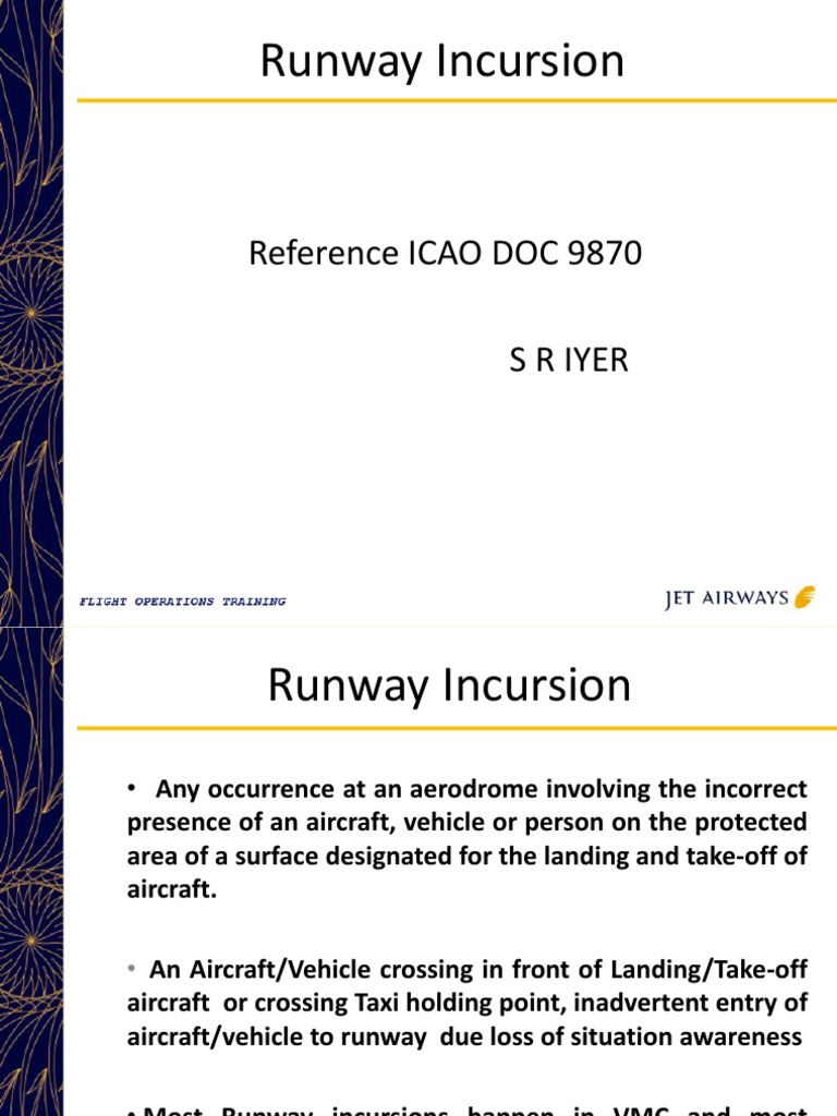 Runway Incursion Prevention Guidelines | PDF | Air Traffic Control ...