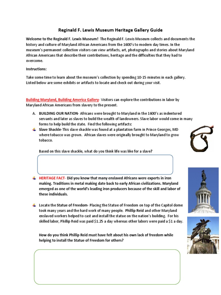 Scavenger Hunt Activity | PDF | Slavery In The United States | Slavery