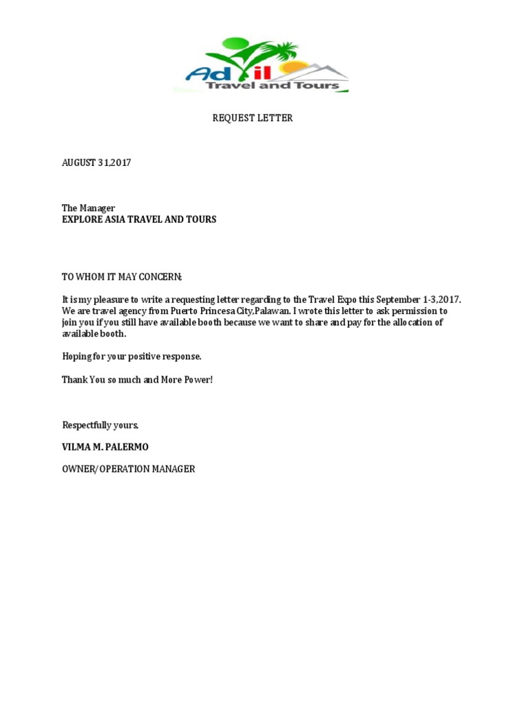 Request Letter | PDF