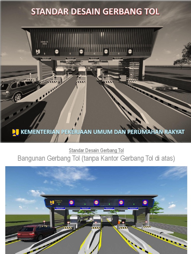Standar Desain Gerbang Tol | PDF
