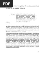 Niveles de Escritura - Miriam Nemirovsky | PDF