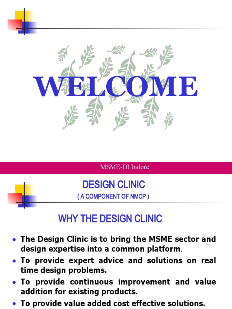 Design Clinic VG | PDF | Small And Medium Sized Enterprises | Economies