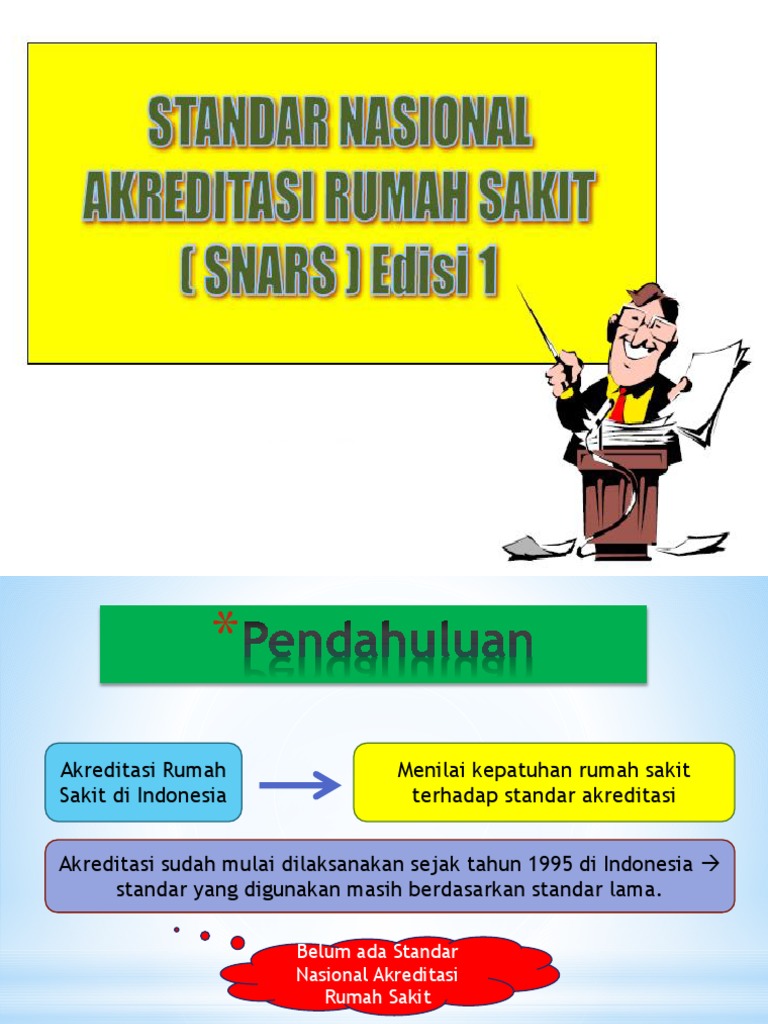 Standar Nasional Akreditasi Rumah Sakit (SNARS) | PDF