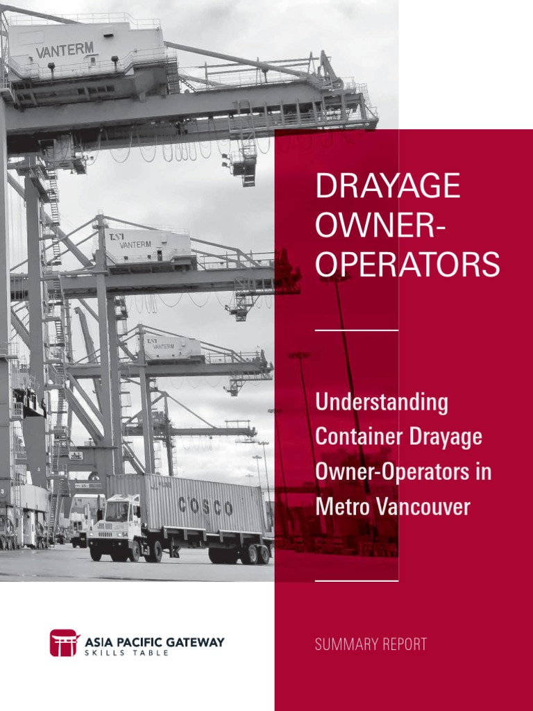 Understanding Container Drayage PDF | PDF | Containerization | Cargo