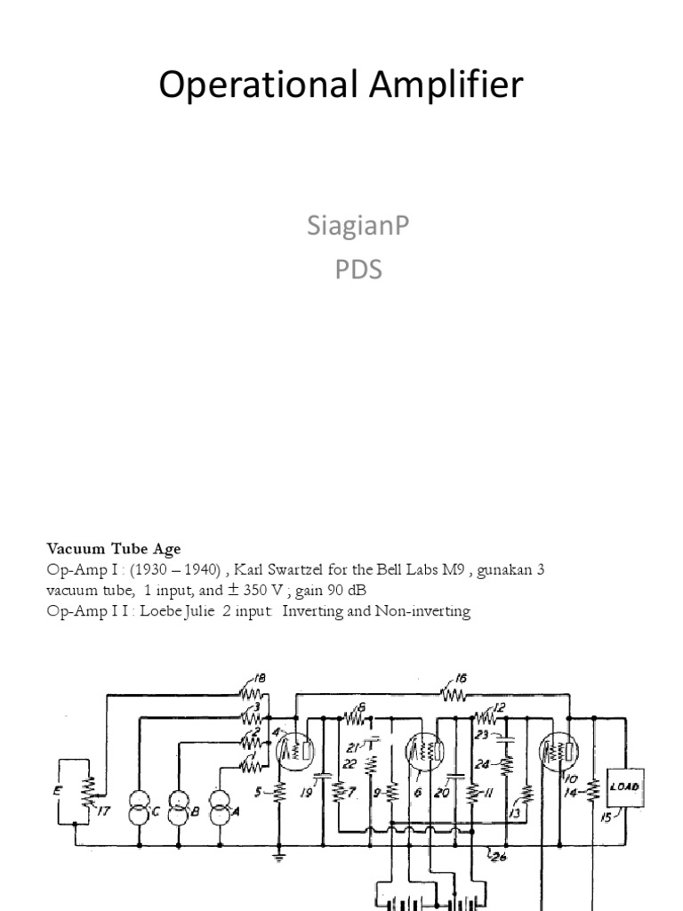 Chapter 07 Operational AmplifierITDel 01-1 | PDF | Operational ...