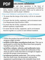 Clean Room Requirements As Per Iso 14644 PDF | PDF
