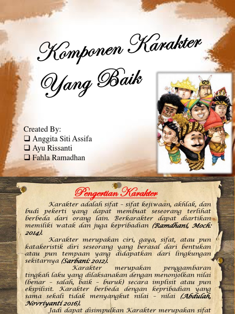 Komponen Karakter Yang Baik | PDF