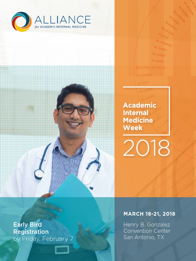 Academic Internal Medicine Week 2018 Brochure (For Download) | Download ...