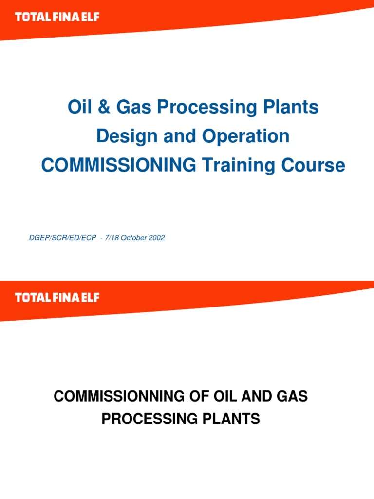 Commissionning of oil and gas processing plants.ppt | Engineering ...