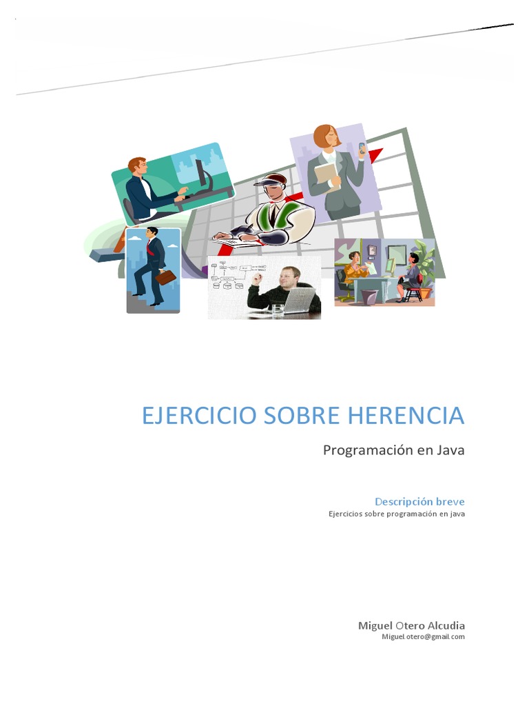 Ejercicio Herencia (Empleados) para Java | Descargar gratis PDF | Java (lenguaje de programación ...