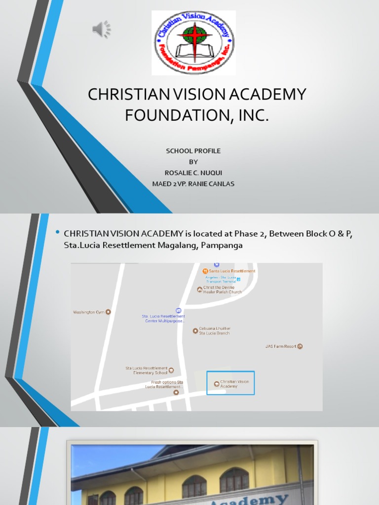 Christian Vision Academy Overview | PDF | Career & Growth