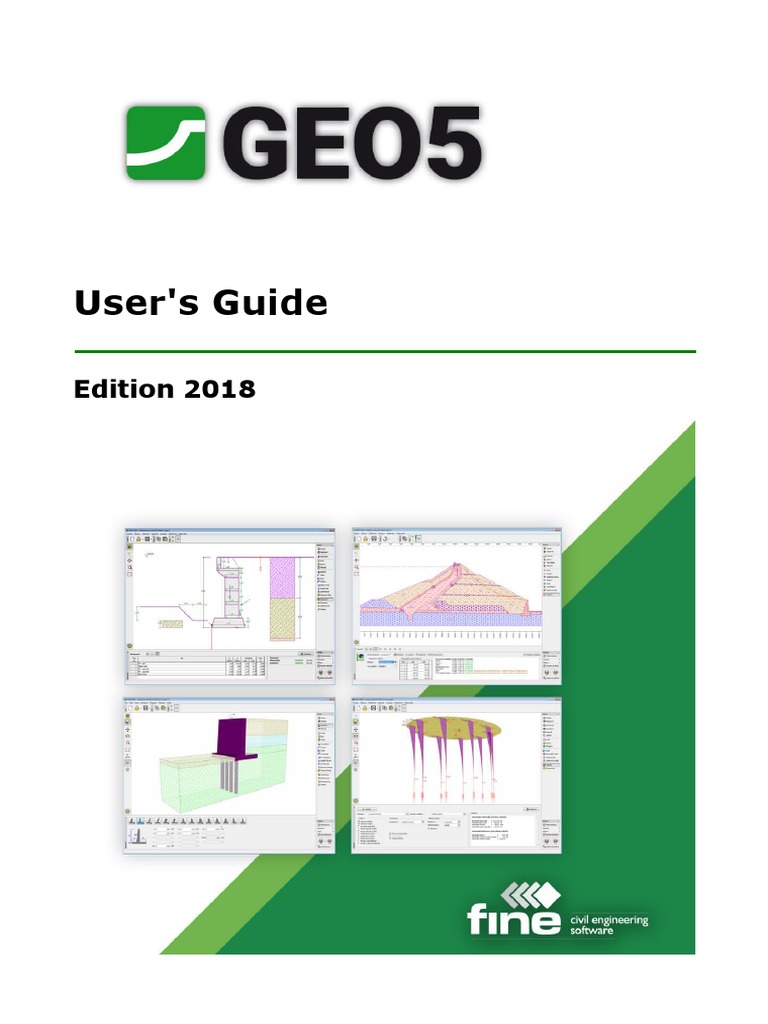 Manual Geo5 2018 Feb en | PDF | Civil Engineering | Computing
