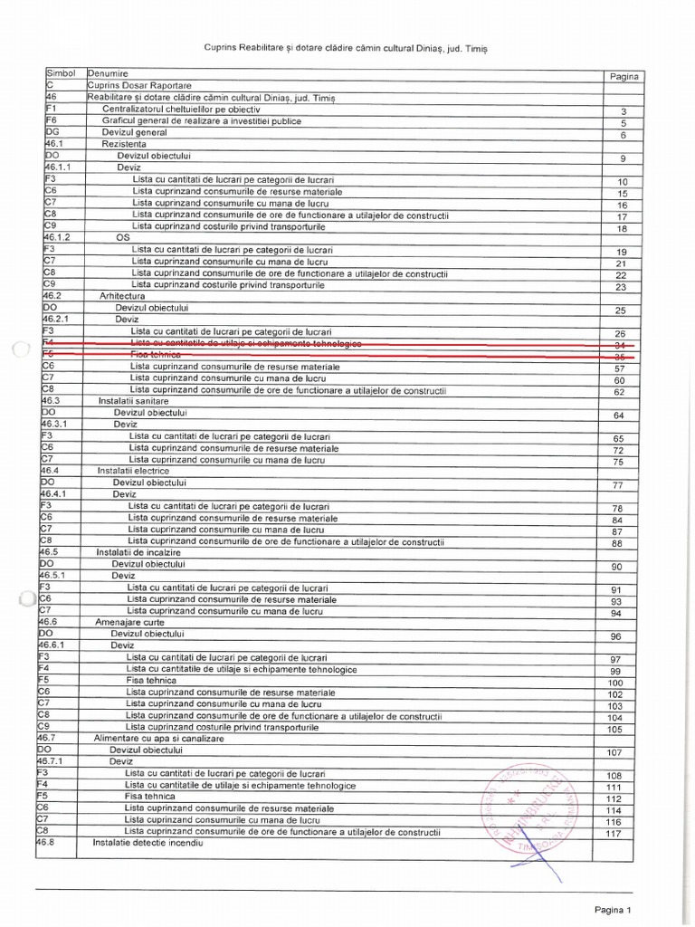Proiect Tehnic - Partea 9 | PDF