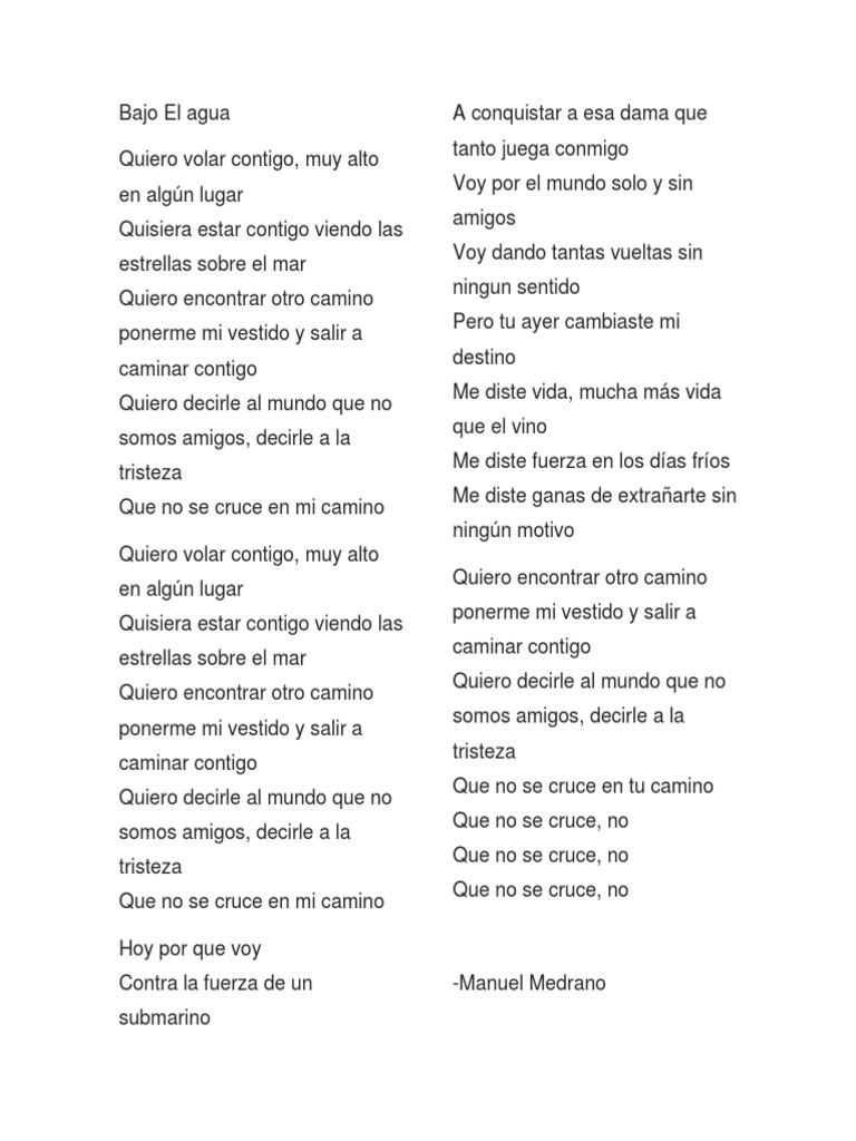 Bajo El Agua | PDF | Ocio