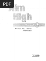 Aim High 3 Workbook | PDF