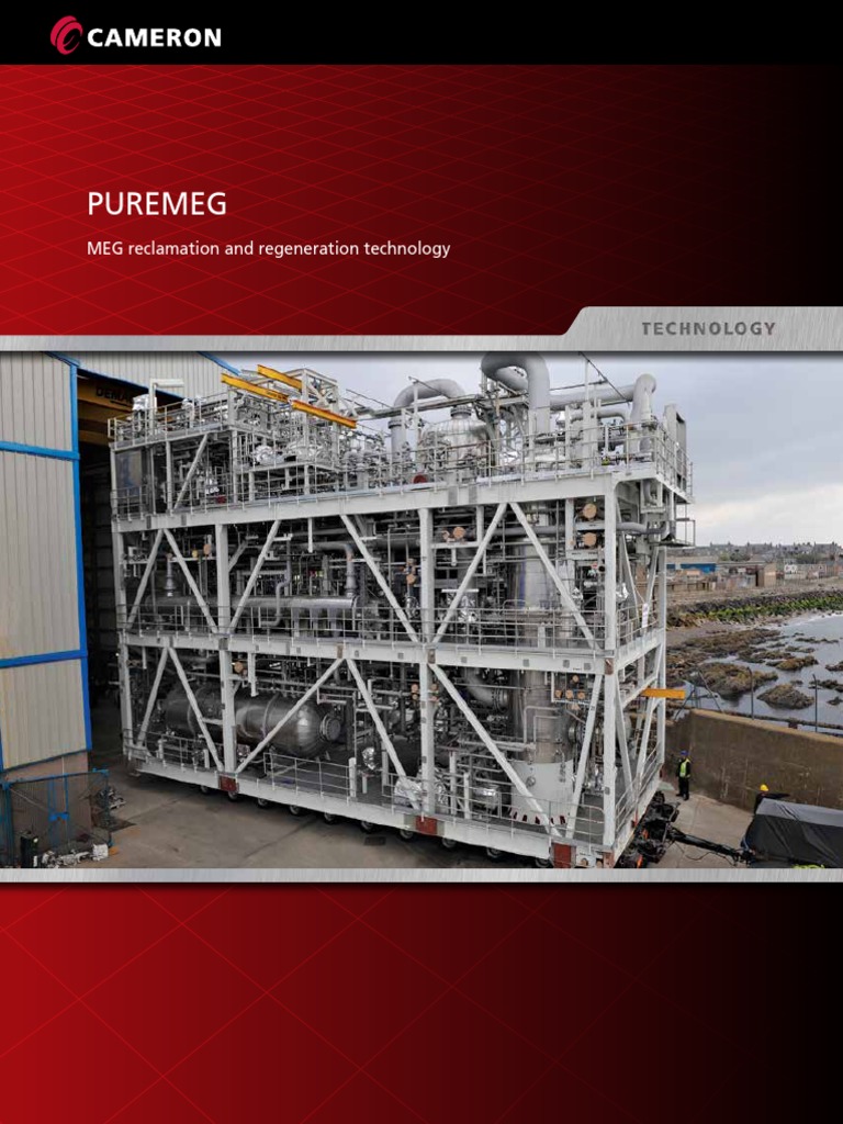 Cameron PureMEG Brochure | PDF | Distillation | Natural Gas