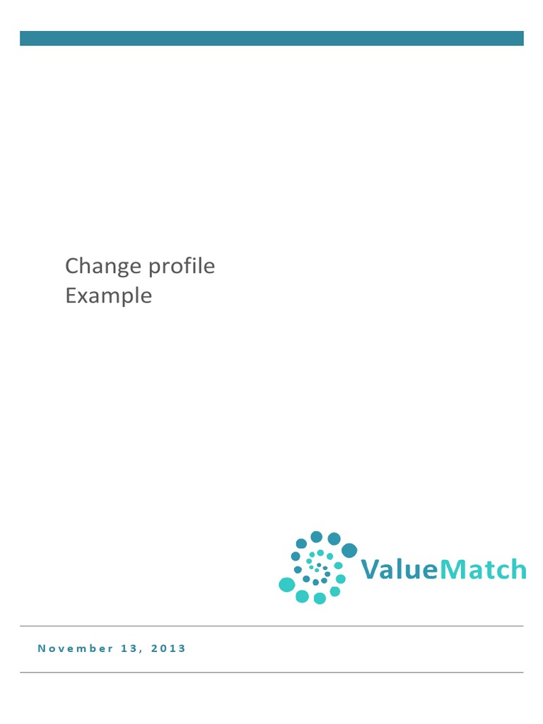 2a Example Personal Change Report | PDF | Harmony | Greeks (Finance)