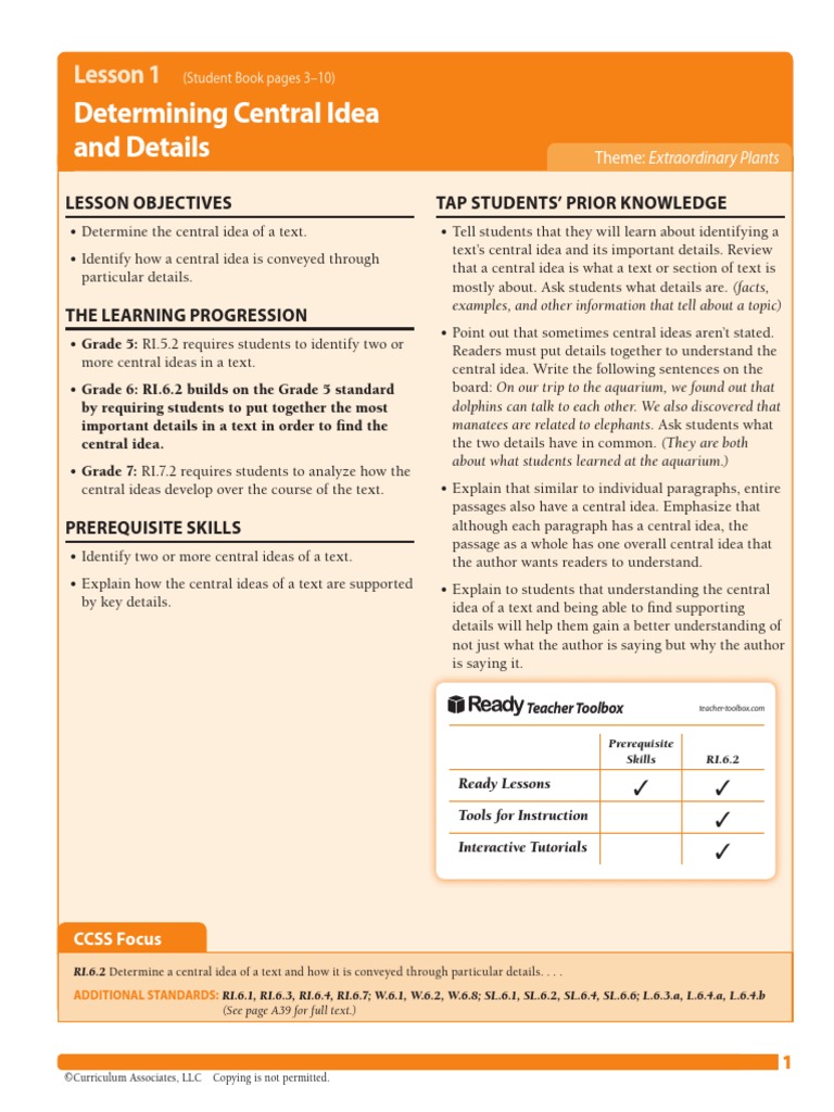 Iready 207 | PDF | Flowers | Science