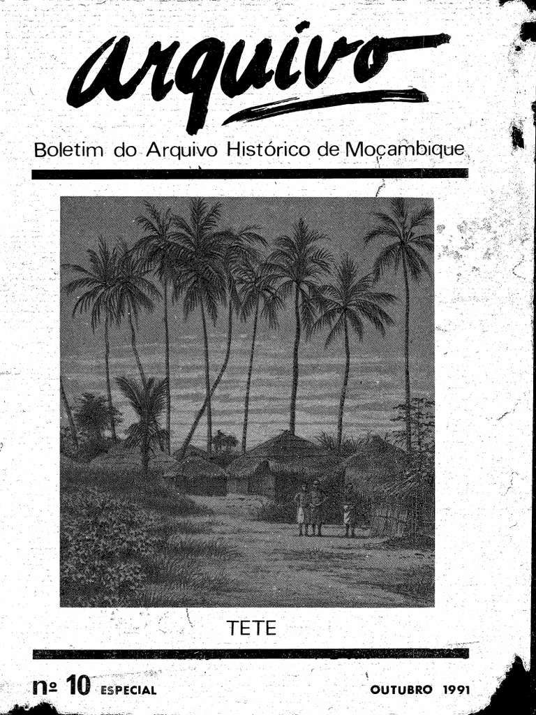 Boletim do Arquivo Histórico de Moçambique Nº10 Especial - Outurbro de ...