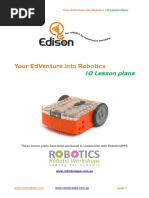 EdPy Lesson Plans for Edison Robots | PDF | Lesson Plan | Robot