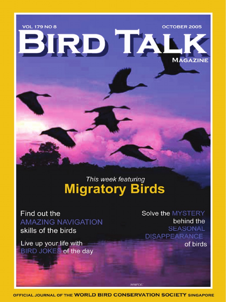 Bird Navigation | PDF | Bird Migration | Odor