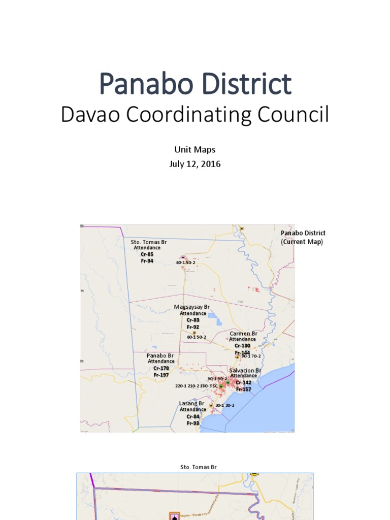 Panabo District Unit Maps | PDF