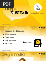 51talk Script Template | PDF | Pedagogy | Learning