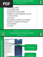 Triptico EXCEL | PDF | Microsoft Excel | Hoja de cálculo