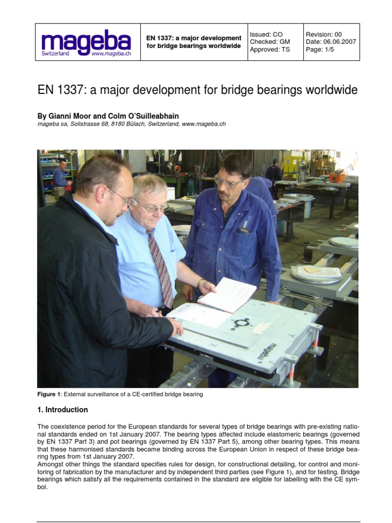 En 1337 | PDF | Bearing (Mechanical) | Stress (Mechanics)