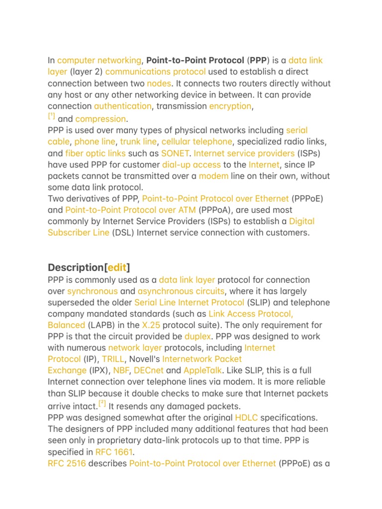 An In-Depth Look at Point-to-Point Protocol (PPP): Uses, Components, Authentication Methods, and ...
